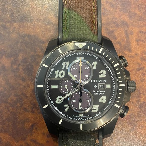 Citizen | Accessories | Citizen Promaster Ca7272e Chronograph Black ...